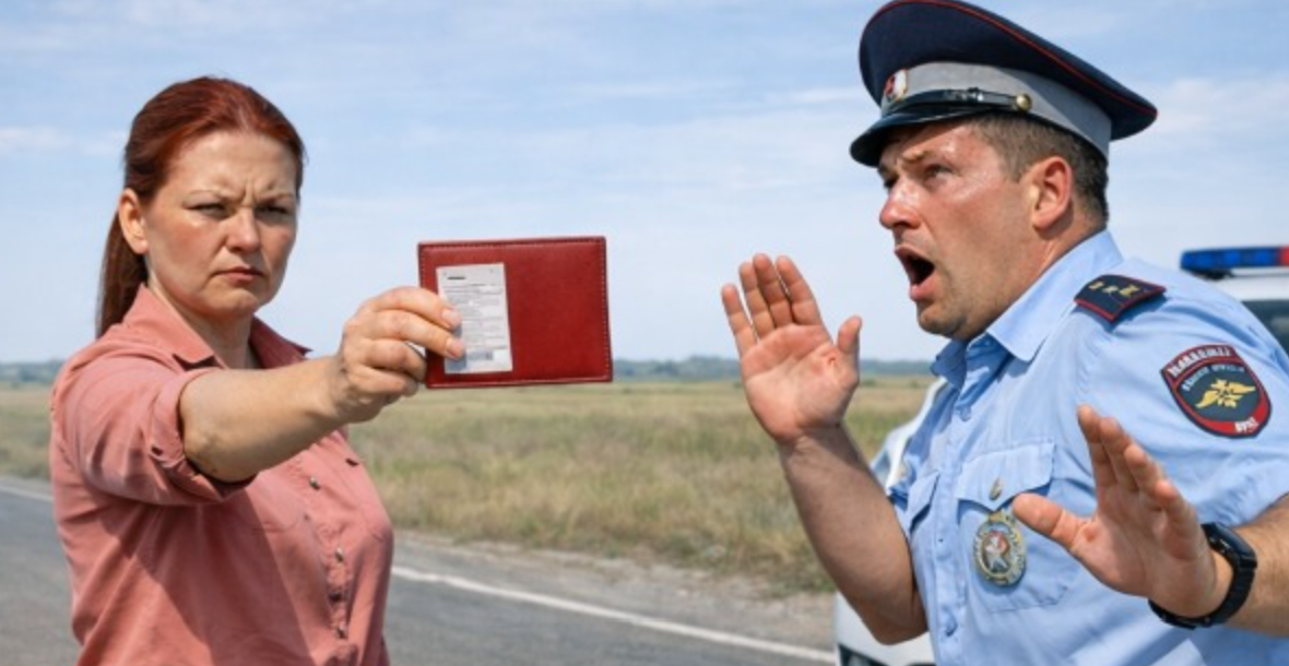 The inspector tore up my driver’s license on the highway — I pulled out ...